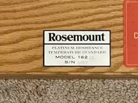 162CE ROSEMOUNT Platinum Resistance Temperature Standard Prt